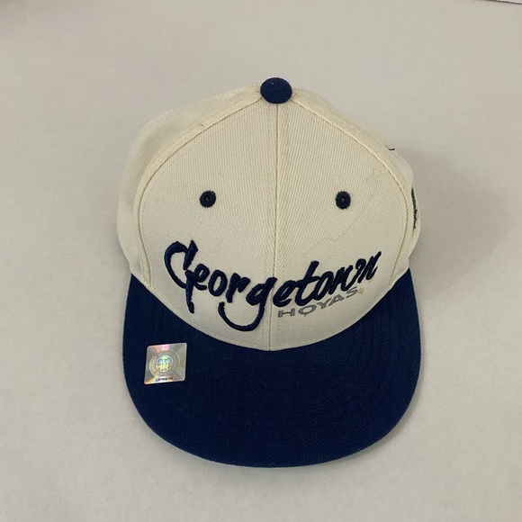 george town | Accessories | Vintage Georgetown Hoyas Snapback Hat ...